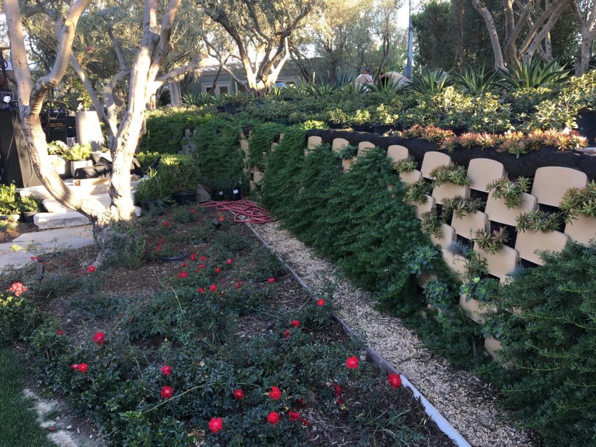 Landscaping With Living Retaining Walls - Vertical Garden Supply